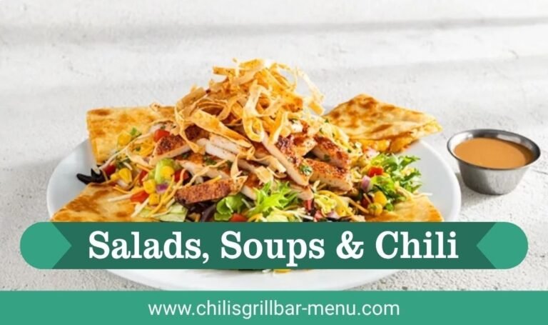 Chili's Menu With Prices April 2026